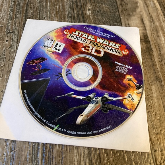 Star Wars | Video Games & Consoles | Vintage Star Wars Rogue Squadron 3d Pc Cd Rom Computer Game ...